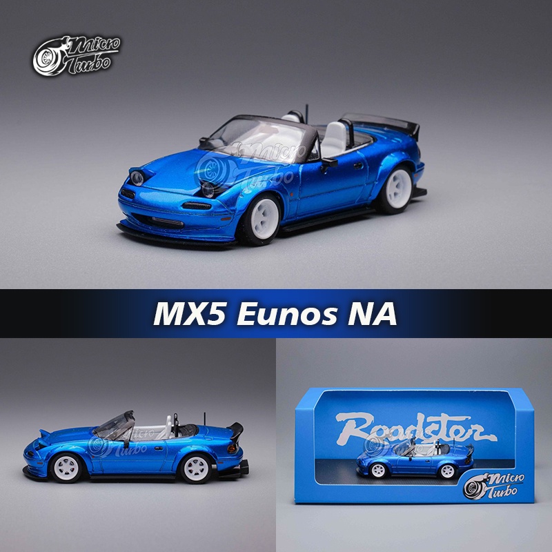 Mt พร้อมส่ง โมเดลรถยนต์ 1:64 Pandem MX5 Miata NA Eunos Roadster Blue ...