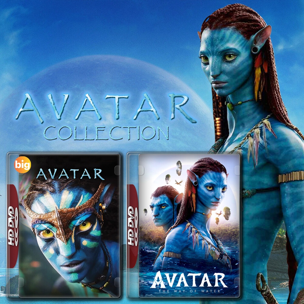 แผ่น 4K หนังใหม่ Avatar อวตาร ภาค 1-2 (2009 2022) 4K หนัง มาสเตอร์ ...