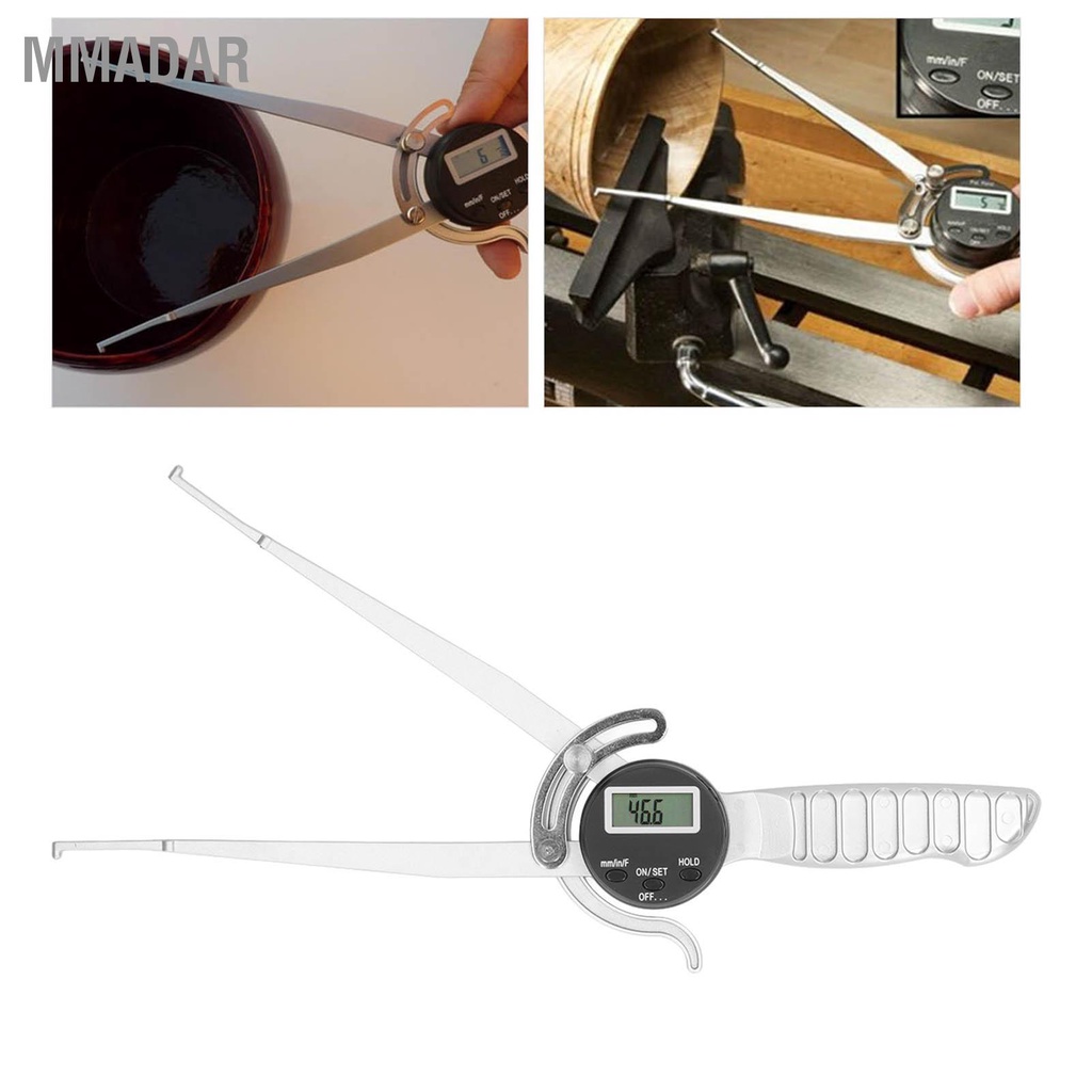 MMADAR Digital Inside Caliper 12.7 ถึง 216mm Internal Gage พร้อมที่จับ ...