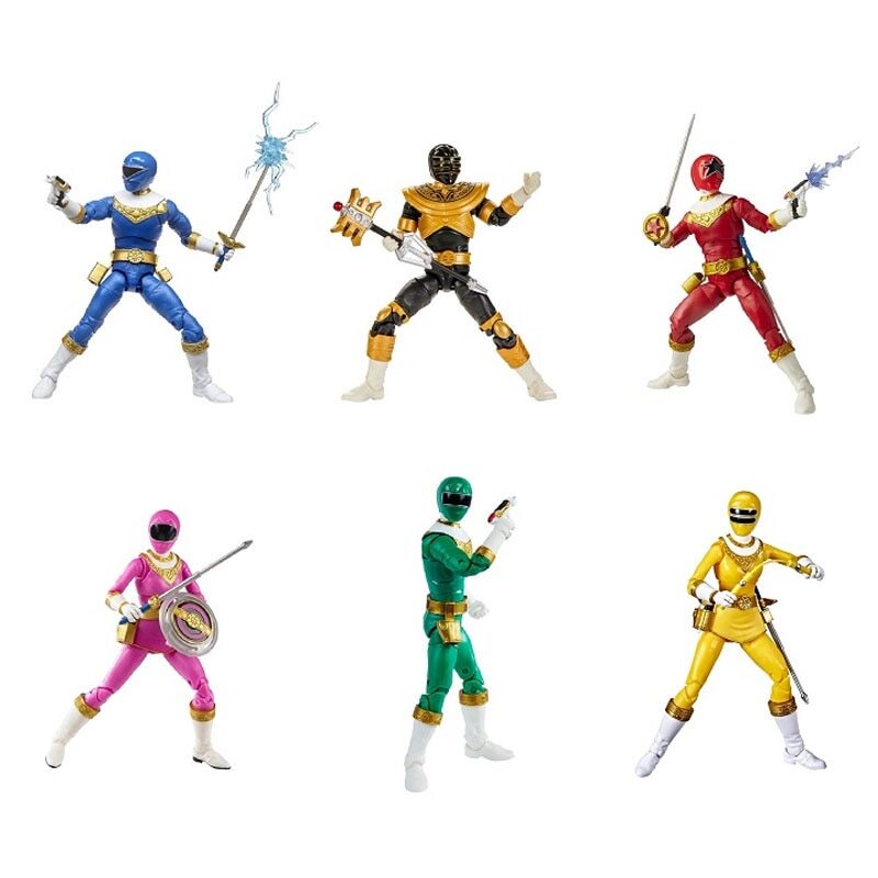 Hasbro Original Power Rangers Zeo Gold Ranger Zeo Greea Ranger Zeo ...