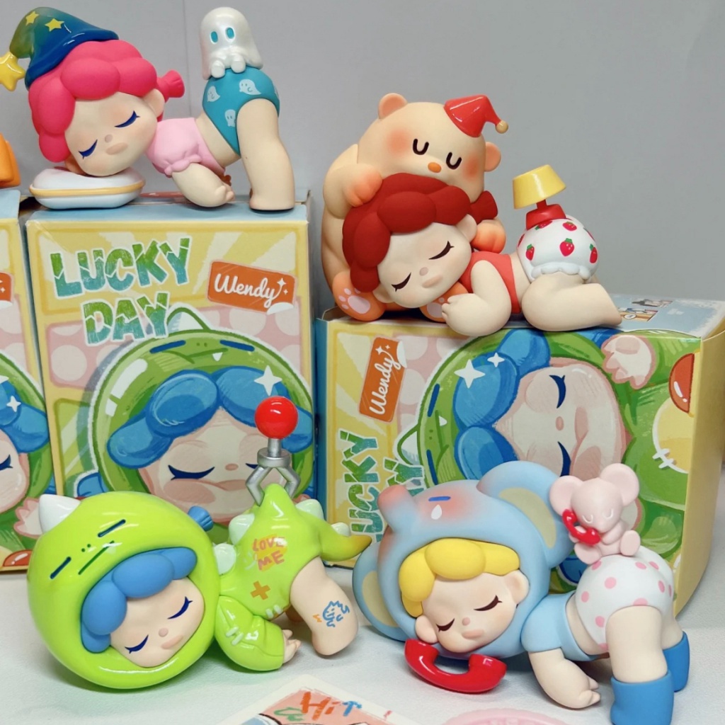 【ของแท้】ชุดกล่องสุ่ม ตุ๊กตาฟิกเกอร์ Wendy 2 Lucky Day Series 8 แบบ ...