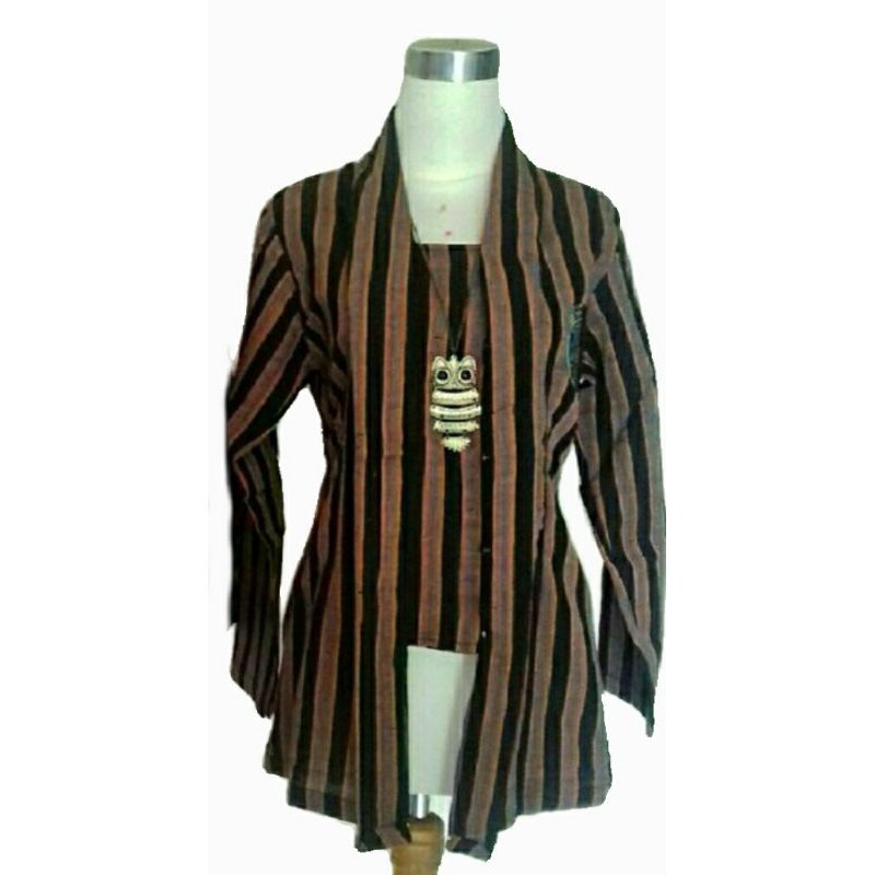 LURIK ADULT SCHEDULE KEBAYA TOP - เสื้อผ้า JAVA TRADITIONAL TOP KUTU ...