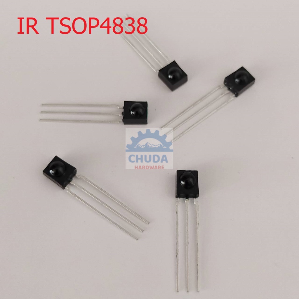 ตัวรับ สัญญาณ รีโมท Remote เซ็นเซอร์ อินฟราเรด Photo IR Infrared Receiver Module #IR TSOP4838 (1 ...