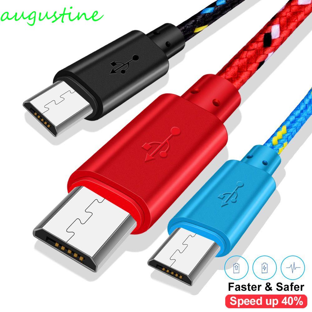 Augustine สายชาร์จ USB Micro USB 1 เมตร 2 เมตร สําหรับโทรศัพท์มือถือ ...