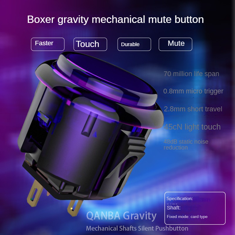 Qanba HITBOX ปุ่มกดรีโมตคอนโทรล KS 30 24 มม. YVY1 | Shopee Thailand