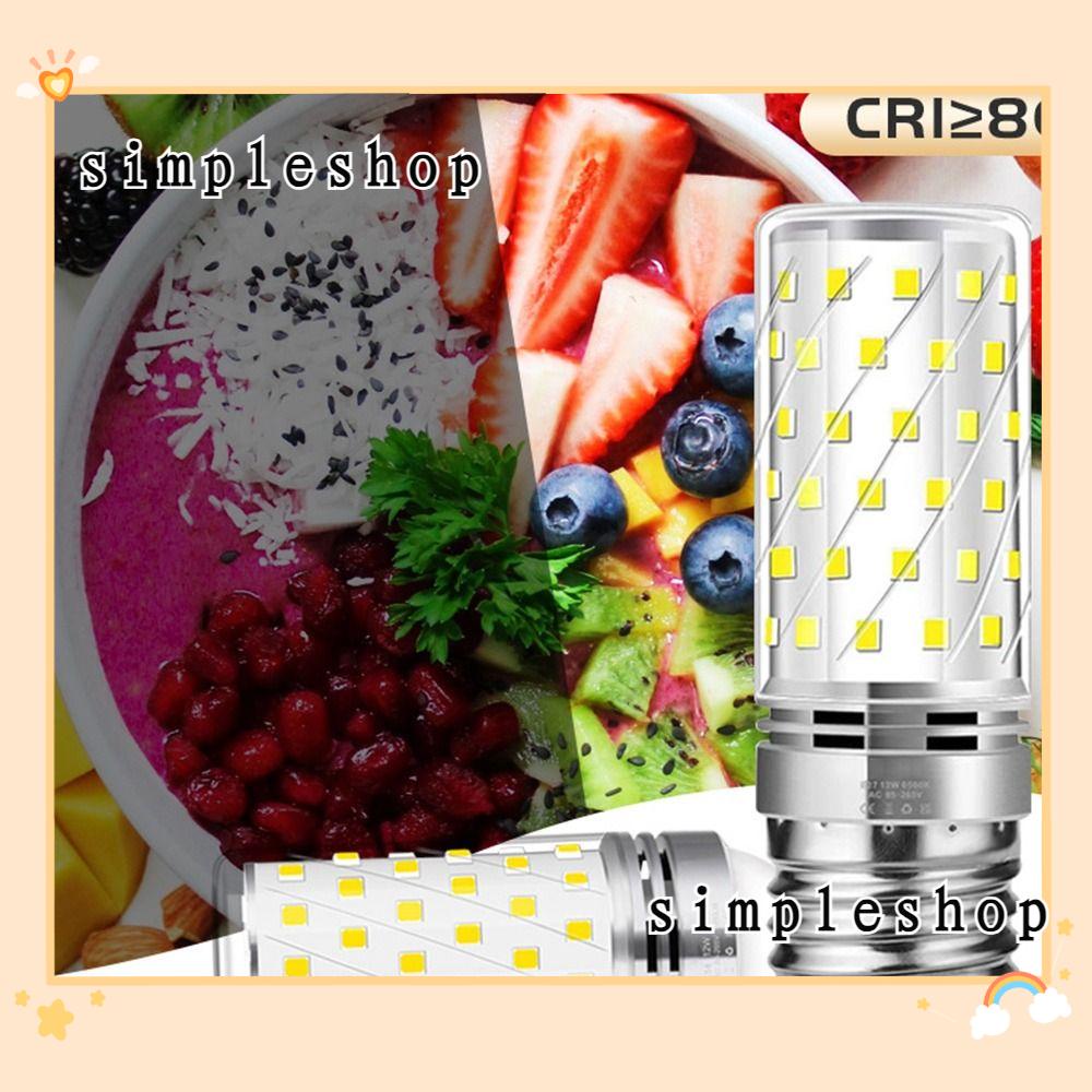SIMPLE ใหม่ หลอดไฟ LED E27 E14 E22 B22 ทรงข้าวโพด | Shopee Thailand