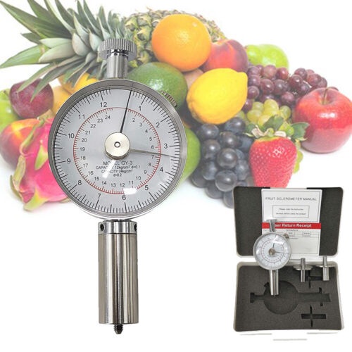 Analog Fruit Hardness Tester Firmness Tester Penetrometer Apples Pears ...