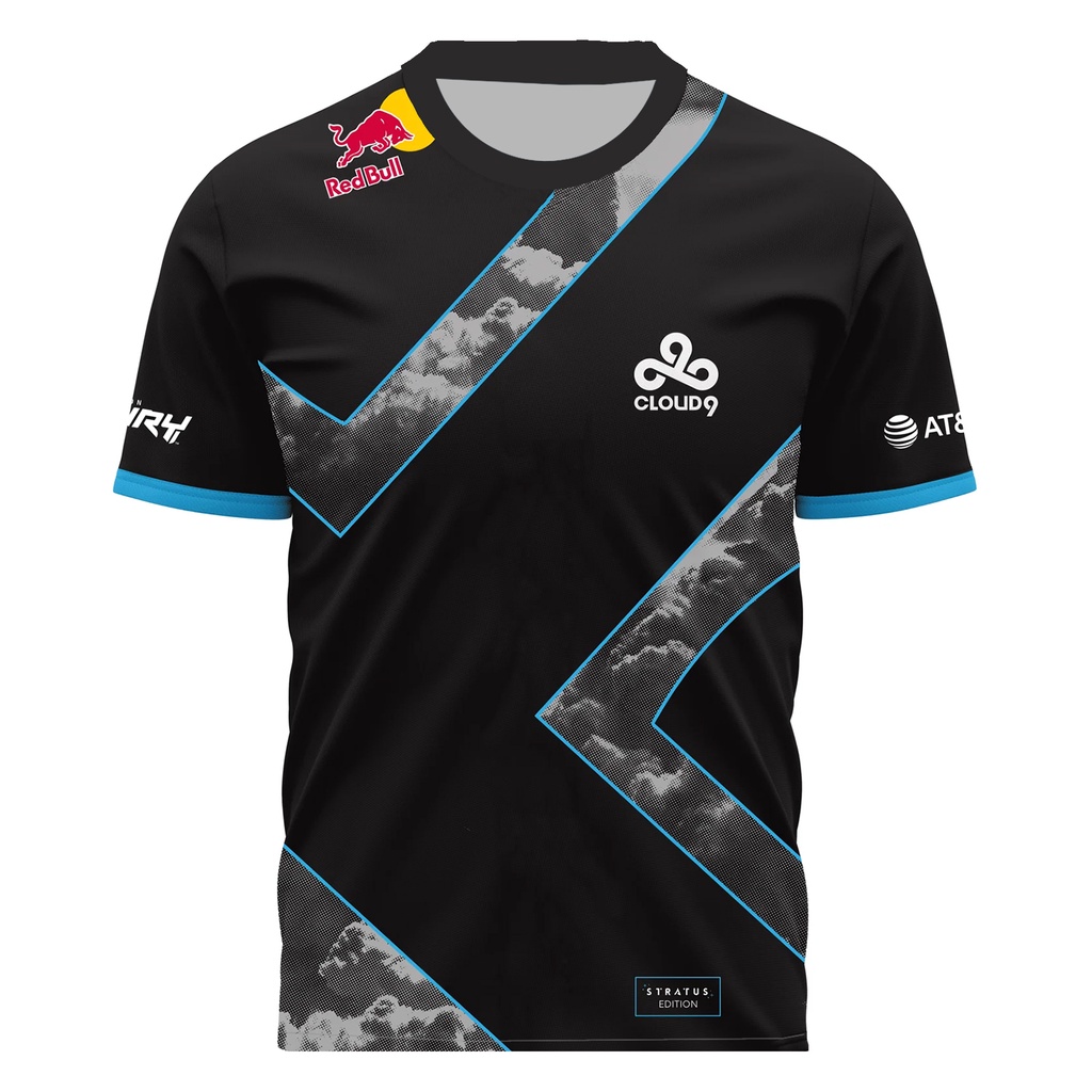 เสื้อกีฬาแขนสั้น ลายทีม STRATUS CSGO LOL VAT Cloud9 แฟชั่นฤดูร้อน 2023 | Shopee Thailand