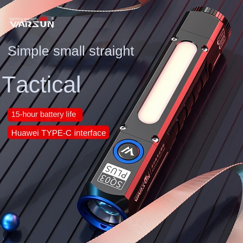Warsun SQ03 ไฟฉาย LED 800lm Type-c ชาร์จไฟได้ สว่างมาก | Shopee Thailand