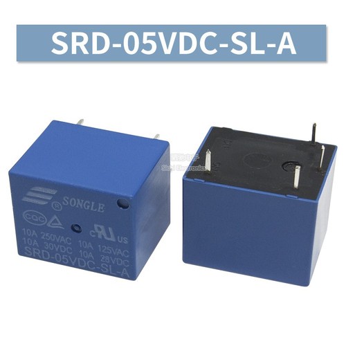 รีเลย์ A SRD-05VDC-SL-A 4 Pin-A 5V 10A 4P T73 SRD-12VDC-SL-A | Shopee ...