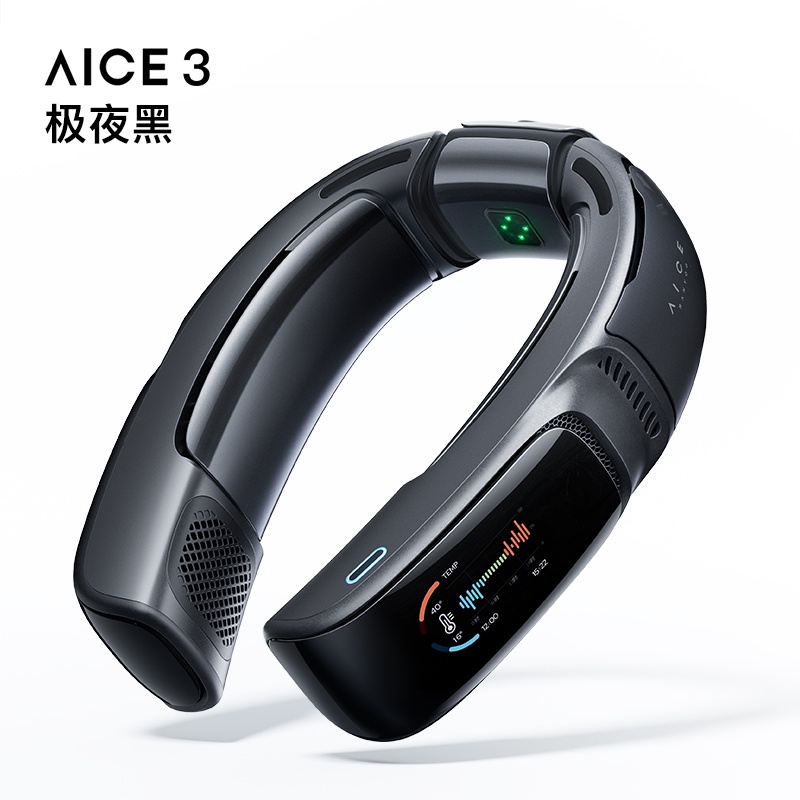 Ranvoo Aice3 ชุดหูฟังบลูทูธ แบบคล้องคอ ขนาดเล็ก แบบพกพา ชาร์จ usb สําหรับเครื่องปรับอากาศ ...