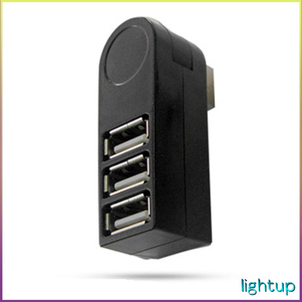 [Ready] Usb Hub 3 พอร์ต Rotatable Mini 3.0 Splitter Adapter Pc แล็ปท็อป ...