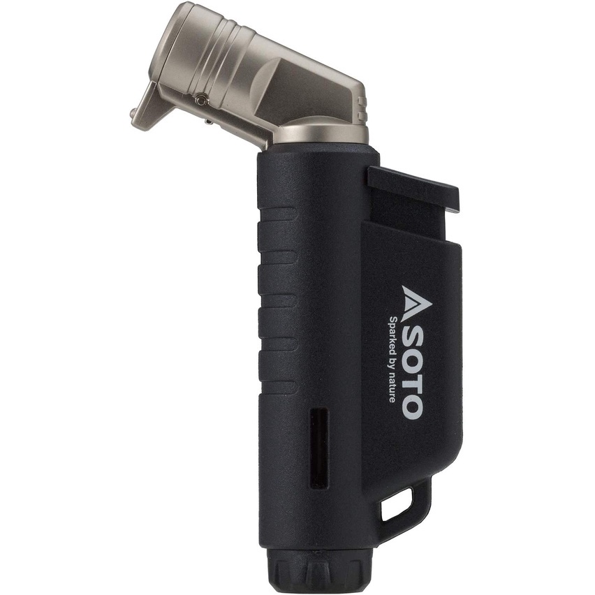 อุปกรณ์แคมป์ปิ้ง Soto ST-486 Micro Torch Active Black/Orange/Blue ไฟแช ...