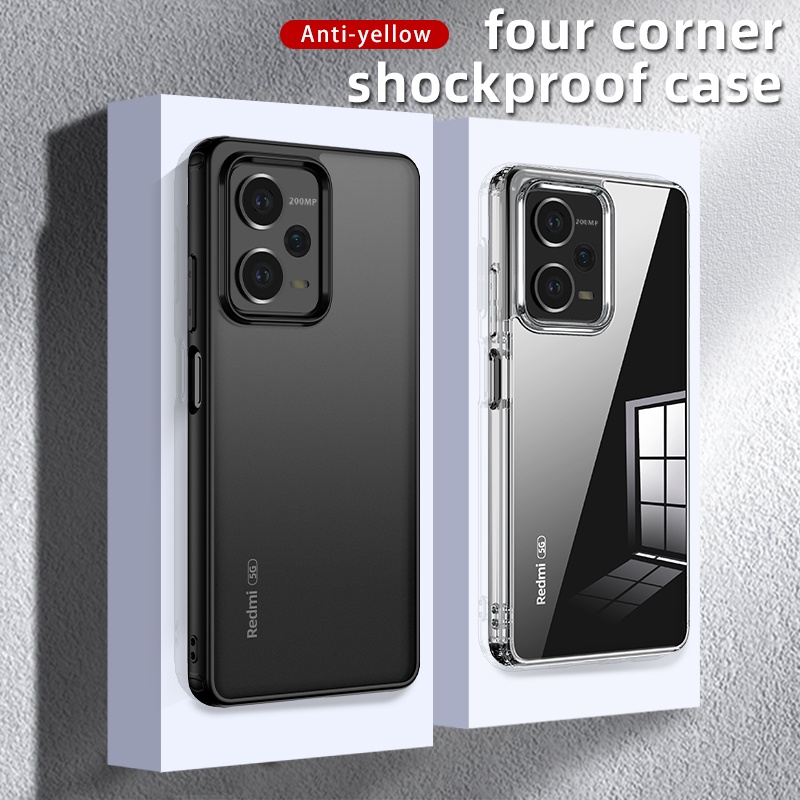 เคสโทรศัพท์มือถือ Tpu แบบนิ่ม ผิวด้าน สําหรับ Xiaomi Redmi Note 12 Pro ...