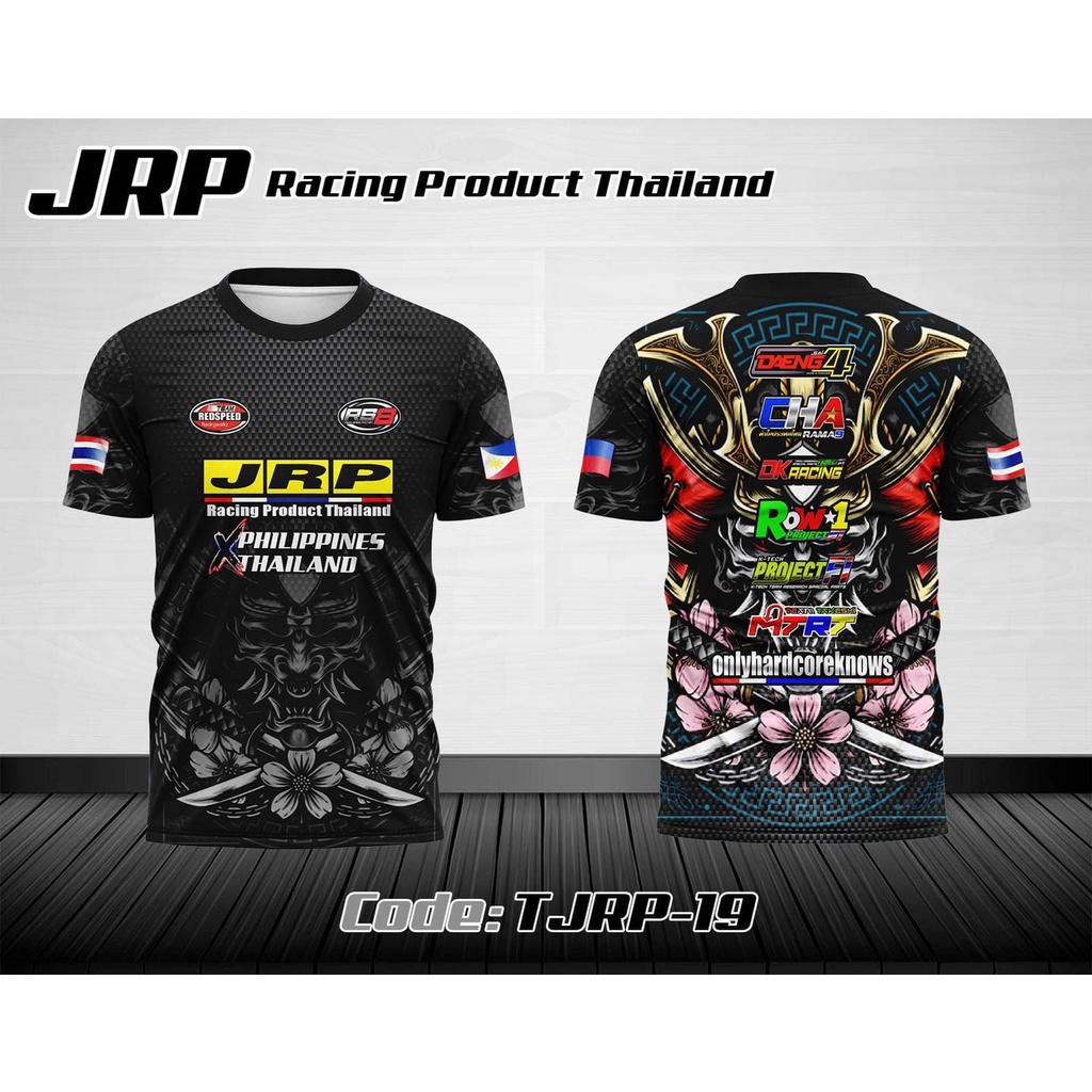 Jrp T เสื้อสําหรับผู้ชายผู้หญิงเด็กรถจักรยานยนต์ขนาดเล็กขนาดกลางระเหิด ...