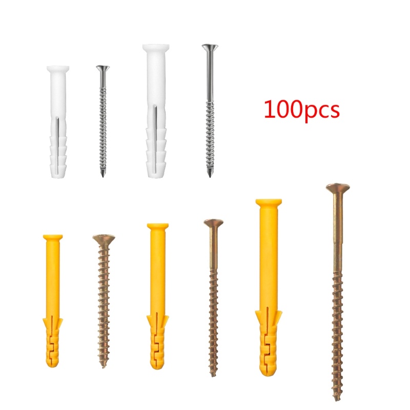 BT Professional สกรูปลั๊กผนังชุด Self Tapping เจาะสกรู Ribbed Wall ...