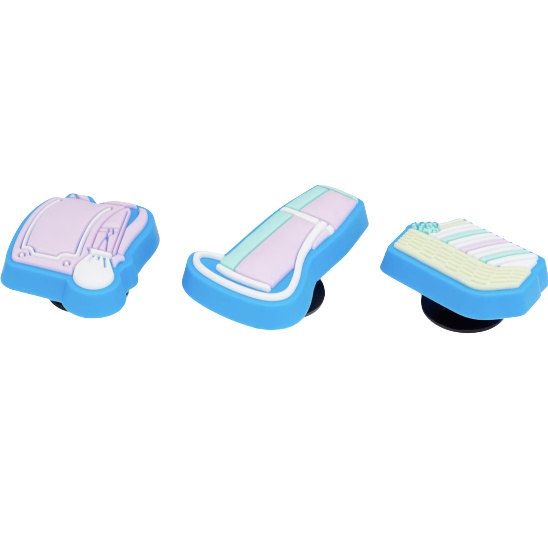 CROCS JIBBITZ crocs jibbitz JAPAN SCHOOL 3Pack (แพ็ค 3 ชิ้น) ตุ๊กตาติด ...
