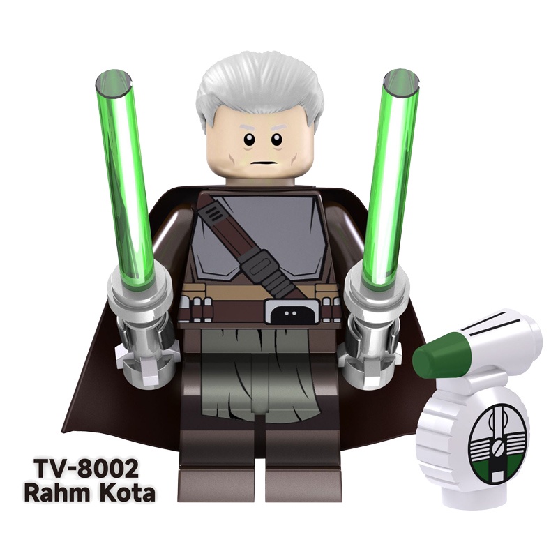 ของเล่นตัวต่อฟิกเกอร์ Space Wars Ahsoka Mace Windu Luke Skywalker with ...