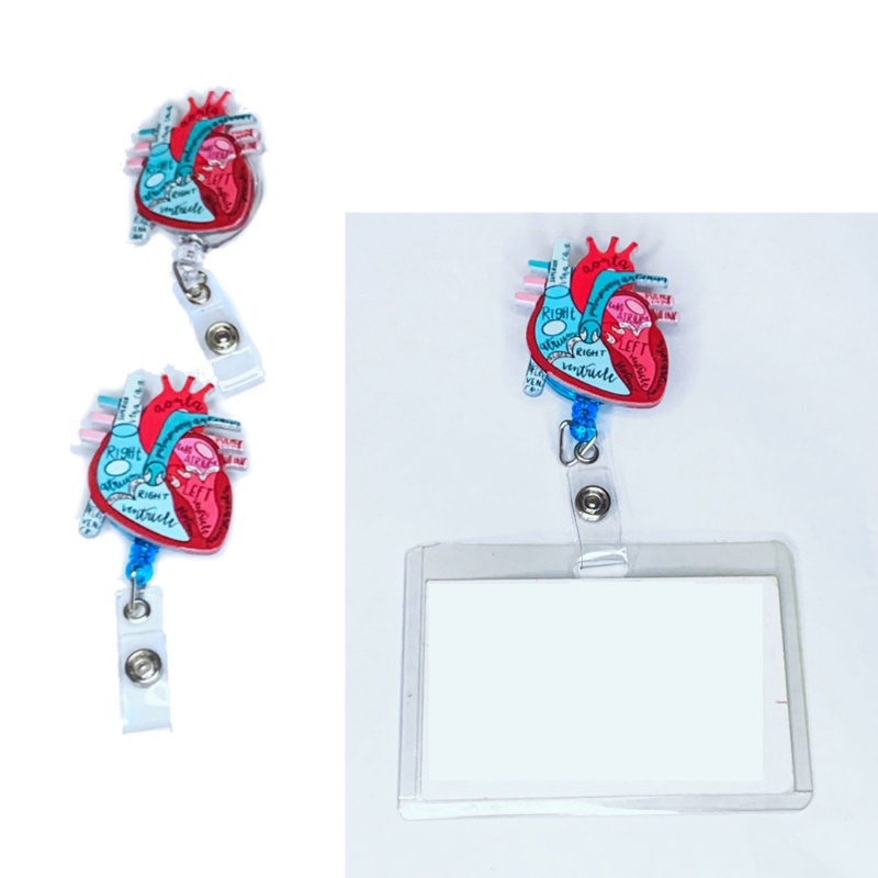 Estone Stretching Badge Reels Medical Worker Doctor Nurse Work Chest ...