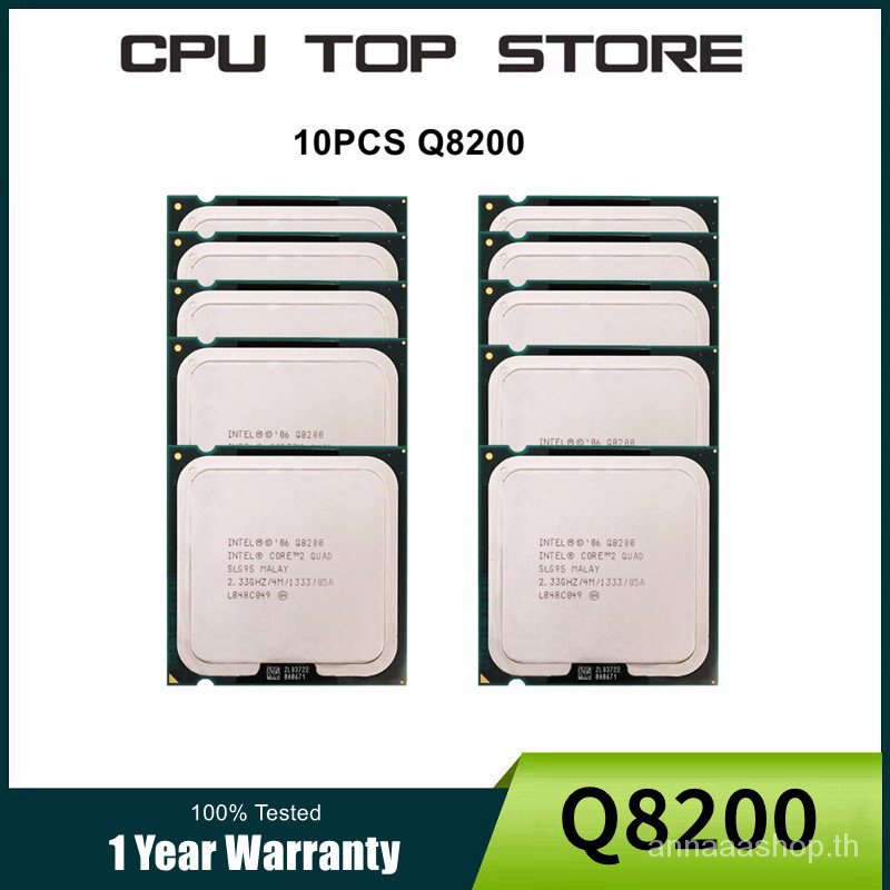 ซ็อกเก็ตโปรเซสเซอร์ cpu Core 2 Quad Q8200 2.3GHz 4MB 95W 1333MHz 775 ...