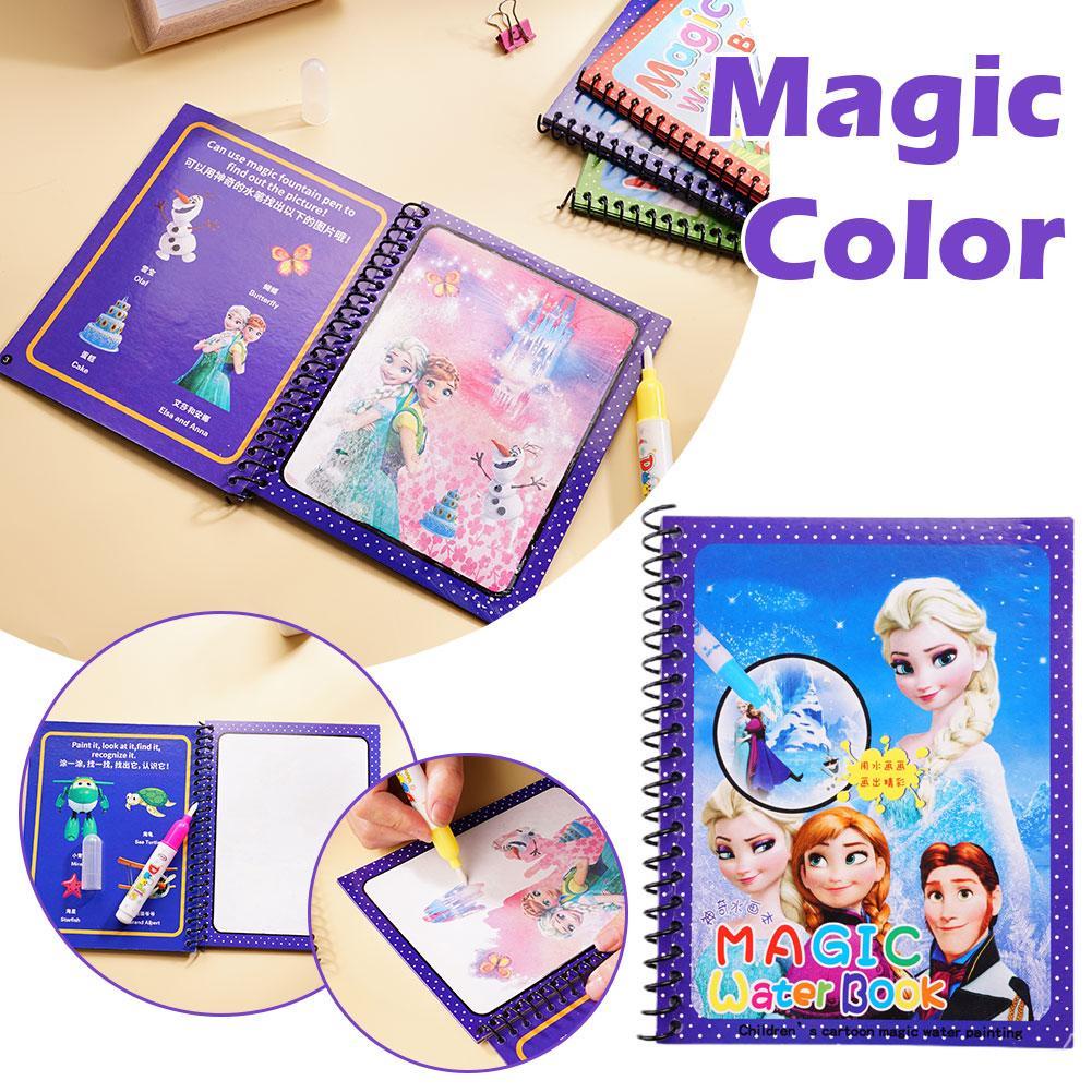สมุดระบายสี รูปนางเงือก สไปเดอร์แมน หมู Peppa Pig Elsa 8 สไตล์ สําหรับ ...