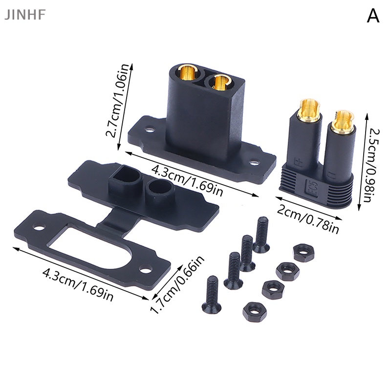 [BestBuyshop] ปลั๊กกล้วยเชื่อมต่อ ตัวผู้ ตัวเมีย EC5E EC5E-M EC5E-F Xt90 EC5 กระแสไฟสูง สําหรับ ...