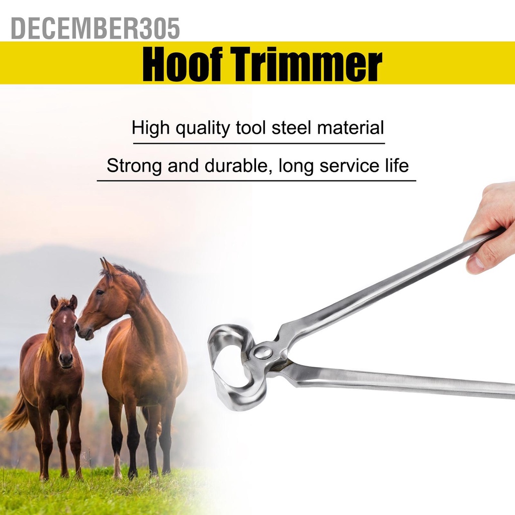 December305 MultiFunctional Hoof Trimmer Nipper ฟาร์มม้าสัตว์ Trimming ...