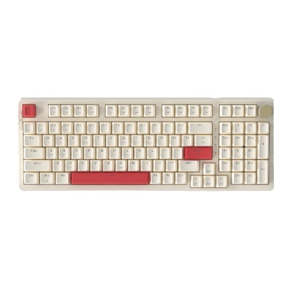 Ak98 คีย์บอร์ดเกมมิ่งไร้สาย 96% ไฟ RGB พร้อมลูกบิด | Shopee Thailand