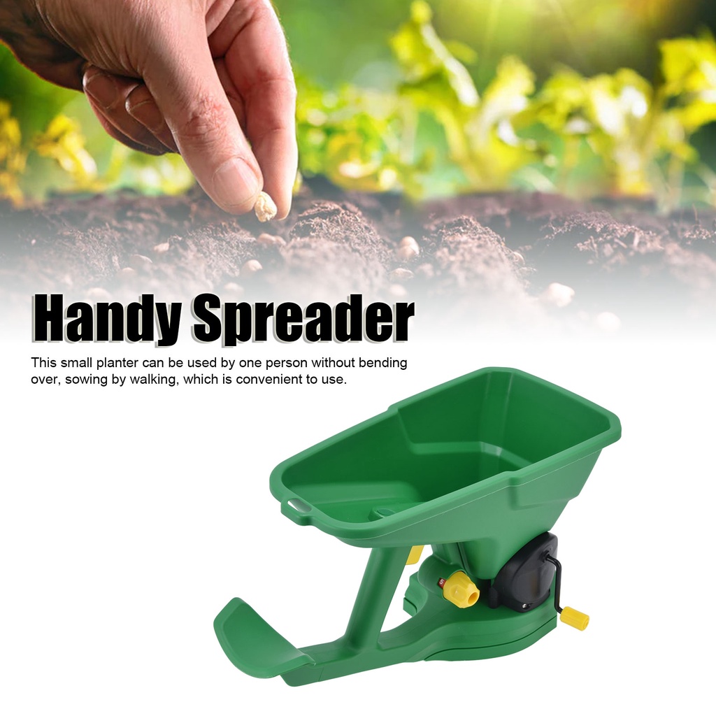 Gardening House Gardener Hand Held Seed Spreader 1.5L 5 Gear เครื่องกระจายแบบพกพาประหยัดพลังงาน ...