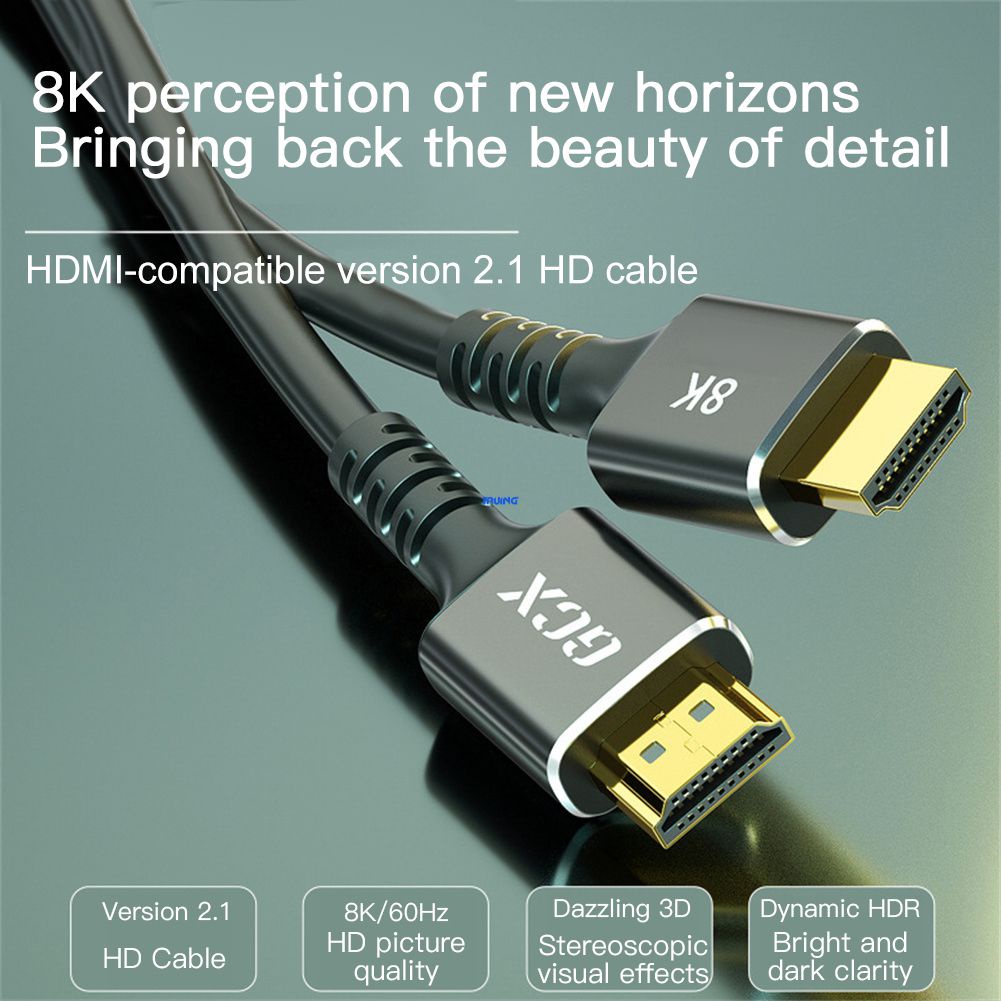 สายเคเบิล HDM2.1 HD 4K 120Hz HDMI สําหรับ PS5 สวิตช์ HDMI | Shopee Thailand