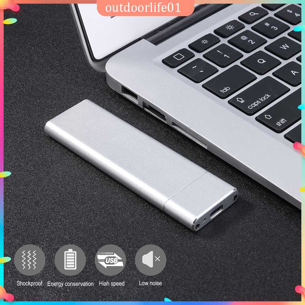 ODL M.2 NGFF SSD เป็น USB 3.1 Type-C Converter Adapter Adapter กล่องเคส | Shopee Thailand