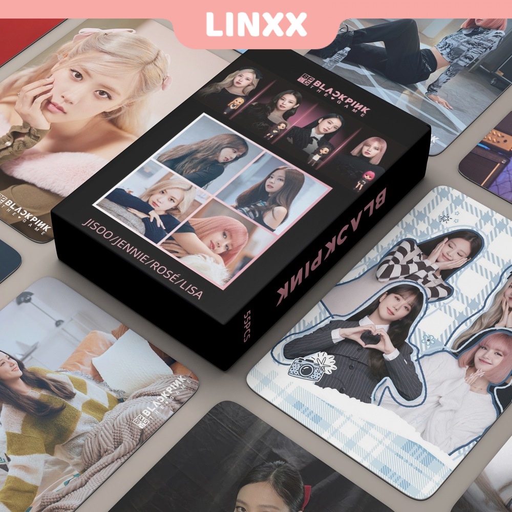 Linxx โปสการ์ดอัลบั้ม BlackPink BPTG THE GAME Kpop 55 ชิ้น | Shopee ...