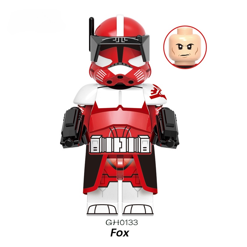 ของเล่นตัวต่อฟิกเกอร์ Space Wars Wrecker Clone Trooper Commander Cody ...