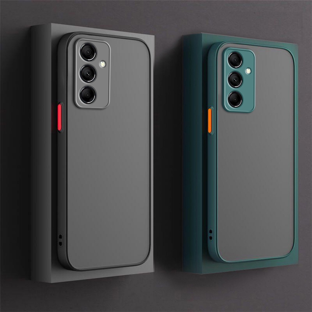 เคสซิลิโคน PC แข็ง ผิวด้าน ป้องกันกล้อง สําหรับ Samsung Galaxy M14 5G ...