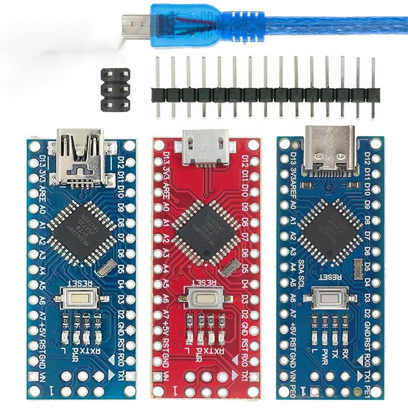 ตัวควบคุมนาโน Mini Type-C Micro USB Nano 3.0 พร้อม Bootloader สําหรับไ ...