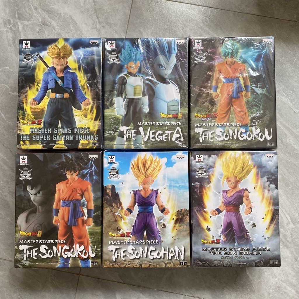 โมเดลฟิกเกอร์ Dragon Ball msp Son Goku Son Gohan Vegeta Trunks Jingpin ...