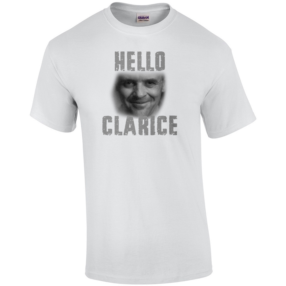 แฟชั่นใหม่ล่าสุด เสื้อยืด พิมพ์ลาย Hello Clarice - Silence of the Lambs ...
