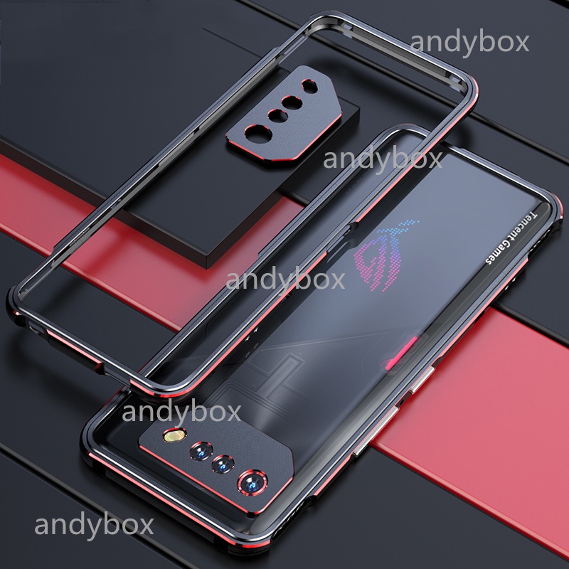 [ฟรีของขวัญ] เคสโทรศัพท์มือถือโลหะ กันกระแทก สําหรับ Asus Rog Phone 3 3S 5 5S 6 6D 7 Pro ...