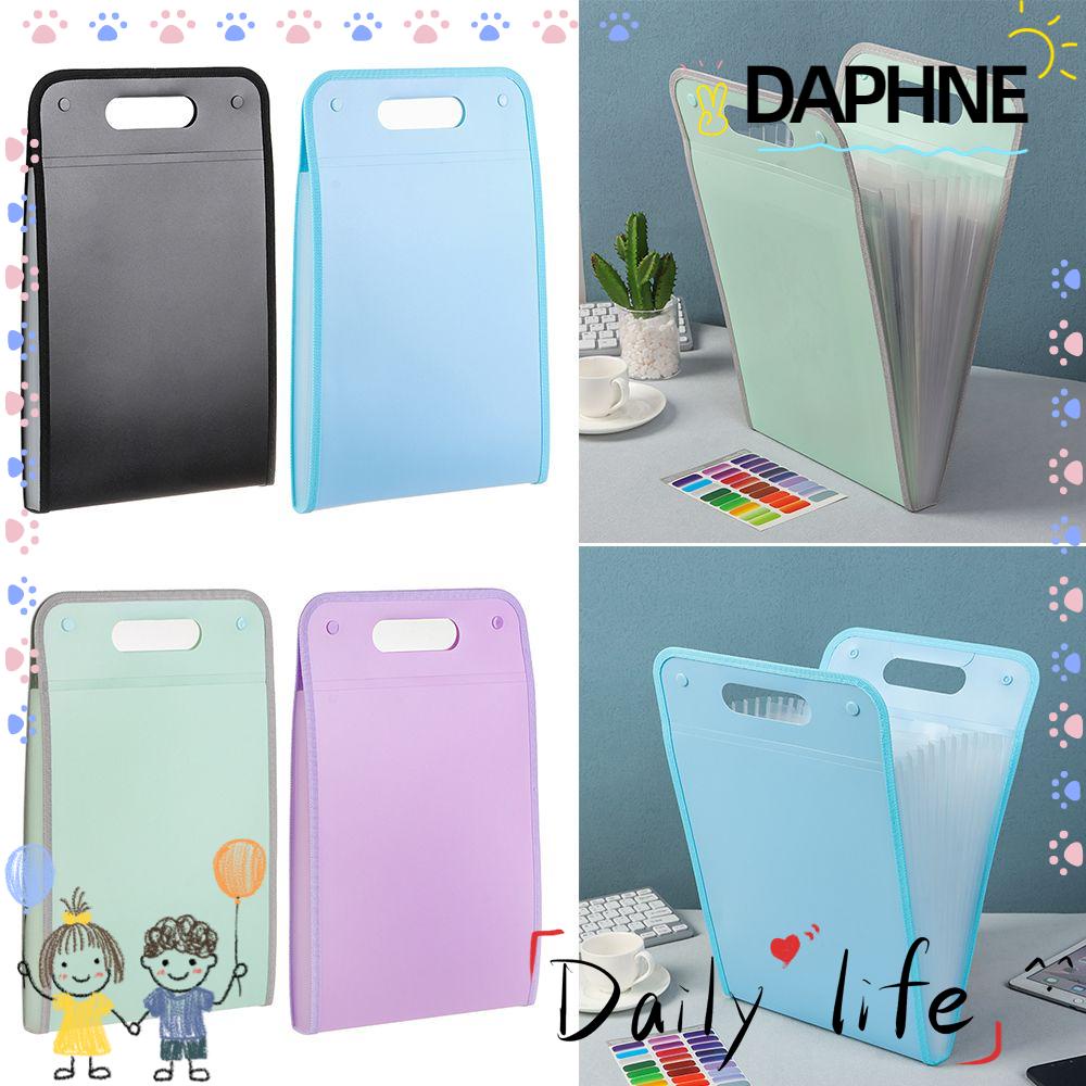 DAPHNE แฟ้มโฟลเดอร์พลาสติก ขนาด A4 สําหรับใส่จัดเก็บเอกสาร | Shopee ...