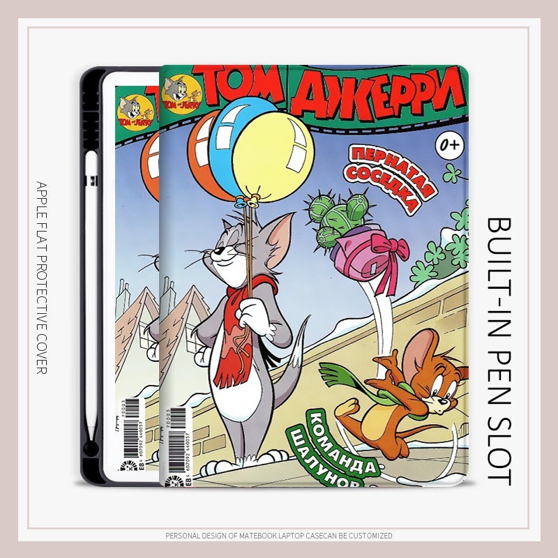 Tom Jerry เคสไอแพด mini 1 2 3 4 5 6 gen10 เคส iPad air 4 5 gen7 8 9 ...