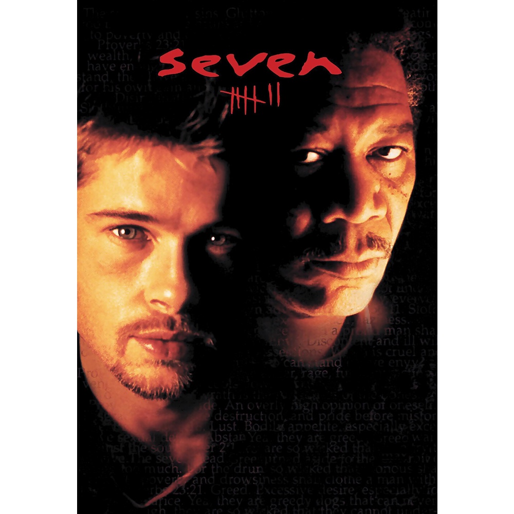 Se7en (Seven) เซเว่น เจ็ดข้อต้องฆ่า (1995) DVD หนัง มาสเตอร์ พากย์ไทย ...
