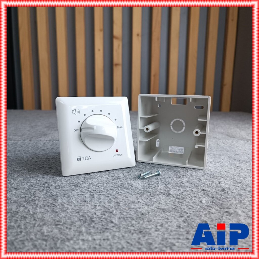 TOA AT-4200 ATTENUATOR 200W วอลลุ่ม ปรับระดับเสียง เพิ่ม-ลด ระดับเสียง ติดผนัง 200 วัตต์ AT 4200 ...