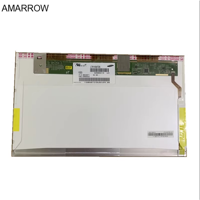 หน้าจอ LCD สําหรับแล็ปท็อป B140XW01 V0 6 8 9 LTN140AT07 02 01 16 22 26 LP140WH1 WH4LP140WH1 TLD6 ...