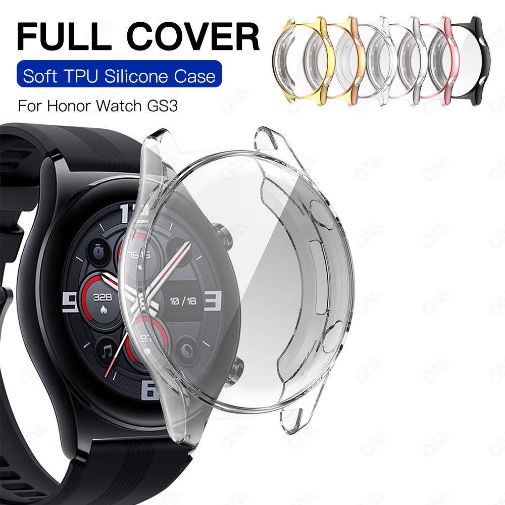 Honor Watch GS 3 GS3 GS4 GS 4 เคส 360°เคสป้องกันหน้าจอ TPU ทรงกลม ...