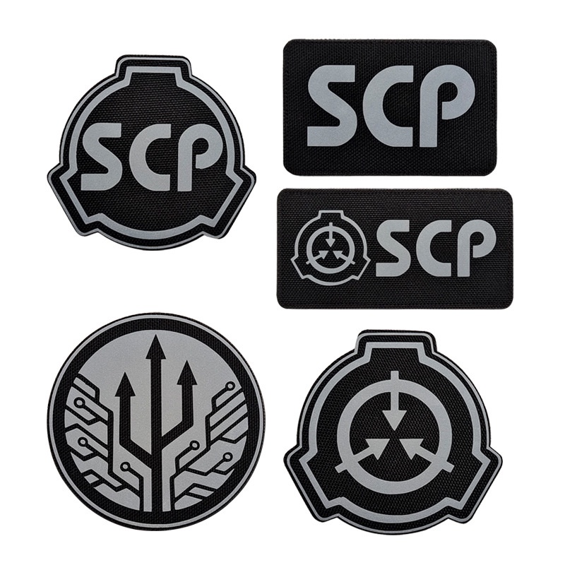 ที่กําหนดเอง Scp Foundation สะท้อนแสง 三维 Velcro Patch /Badges/armband ...