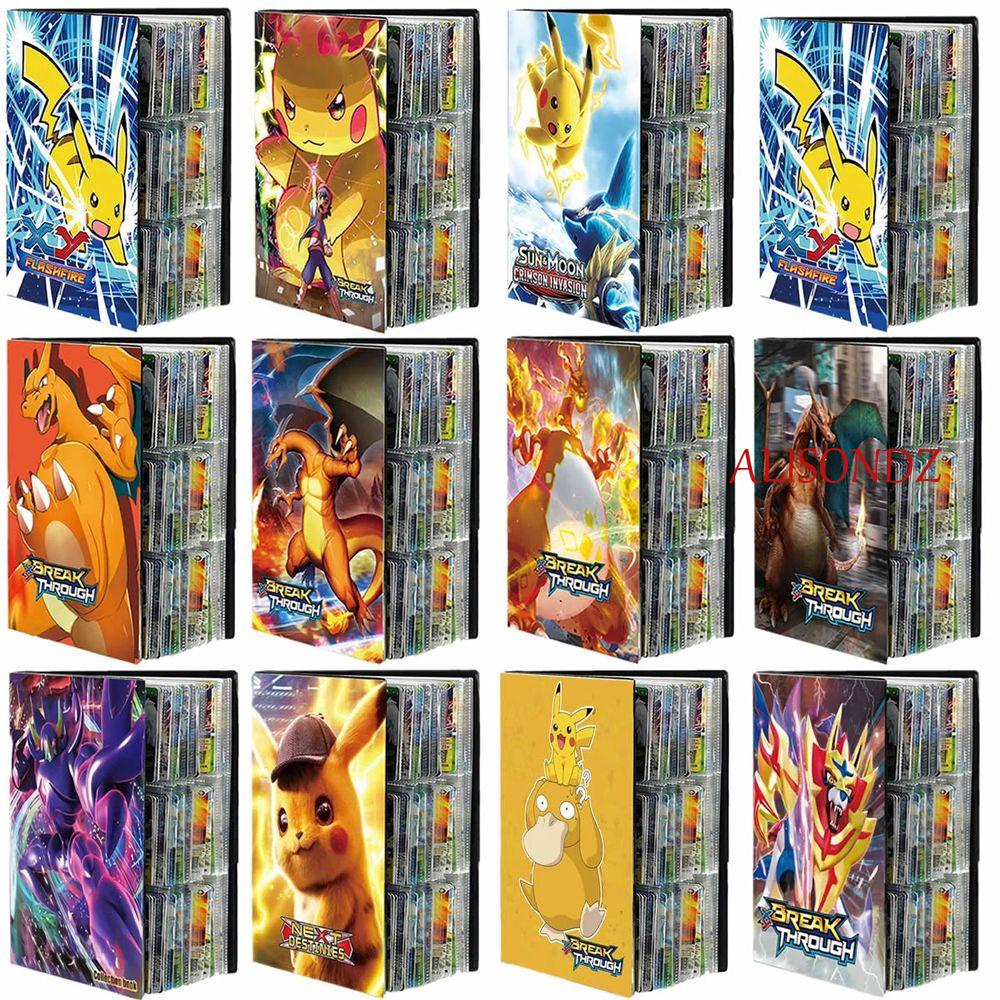 ALISONDZ Pokemons Toys Pokemon Album Book Toy Gift Pokemon Card Pikachu ...