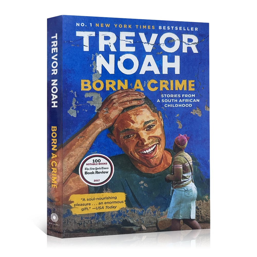 หนังสือวรรณกรรมภาษาอังกฤษ Born A Crim By Trevor Noah Criminal ...