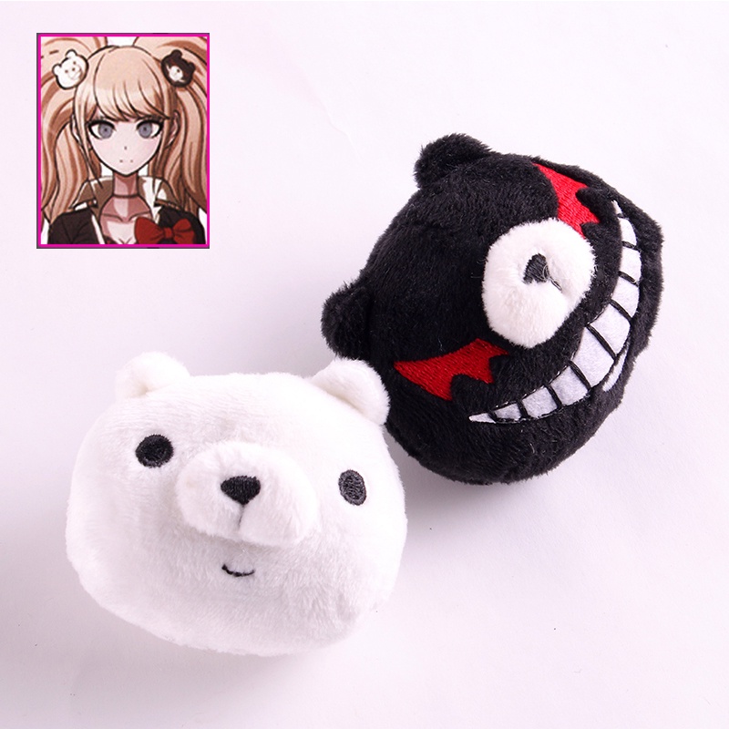 กิ๊บติดผมคอสเพลย์ อนิเมะ Danganronpa Enoshima Junko monokuma Bear girl ...