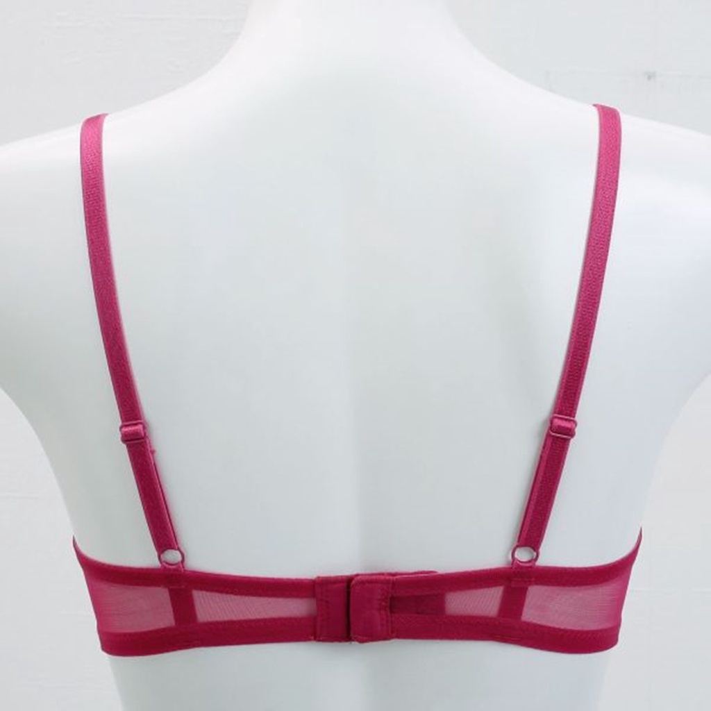 Annebra บราเสริมทรง ตะขอหลัง มีโครง เสริมฟองน้ำ Push up Mold bra Bloom ...