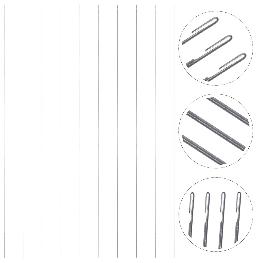 Needles Beading Bead Needle Tool Eye Making Diy Threader Embroidery Big ...